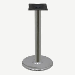 Chrome Rounded Table Bases - 30'' Table Ht