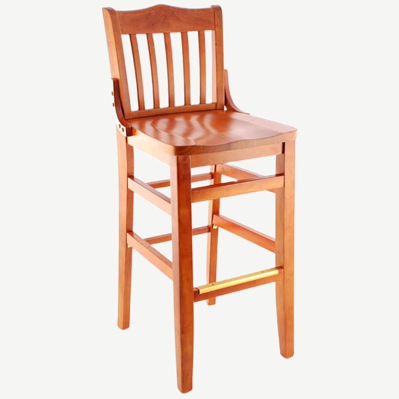 school stool with back